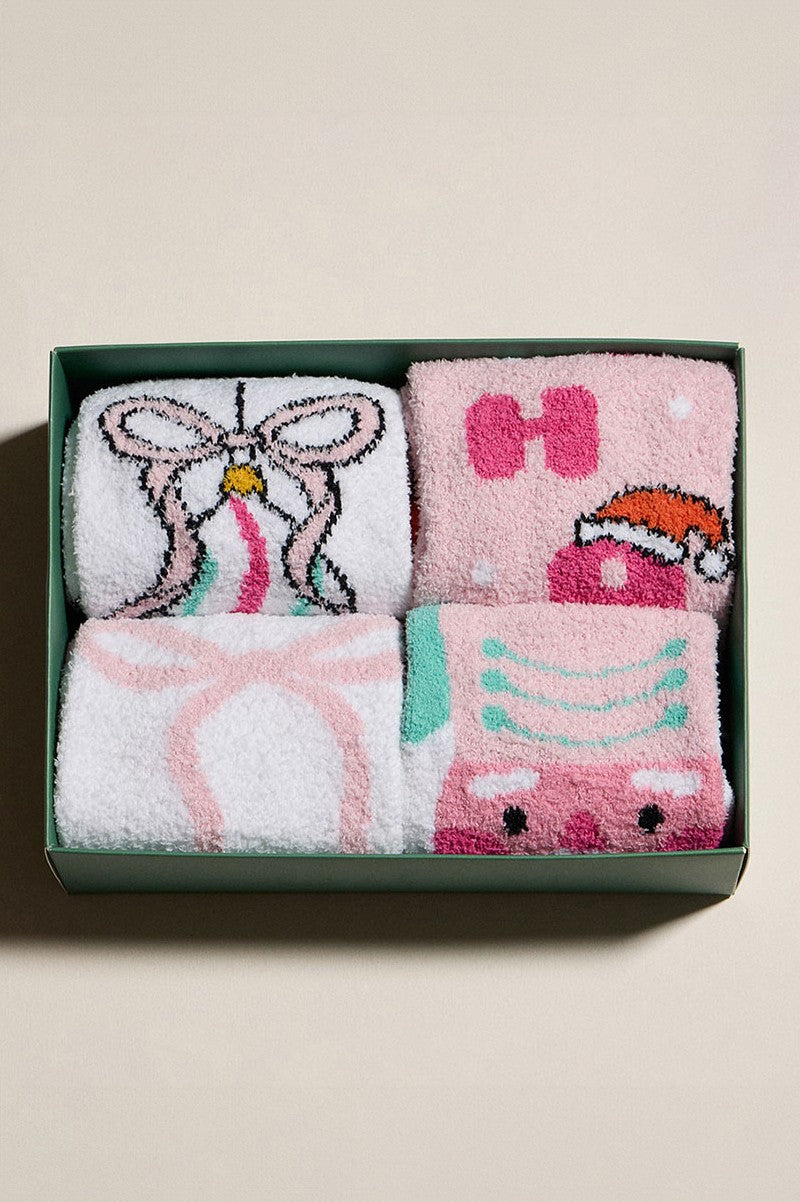 Christmas Sock Gift Set | TWO STYLES – Haute Stuff Boutique